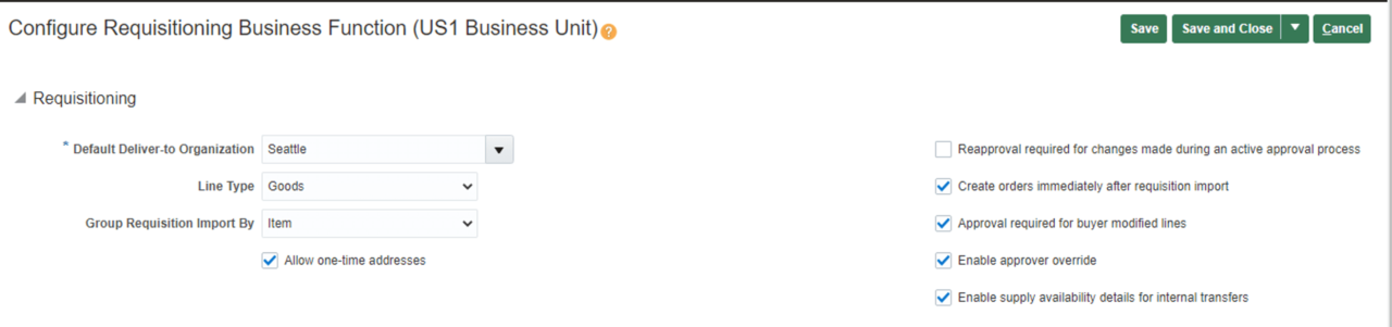 Expedite Internal Material Transfer flow using Purchase Requisition ...